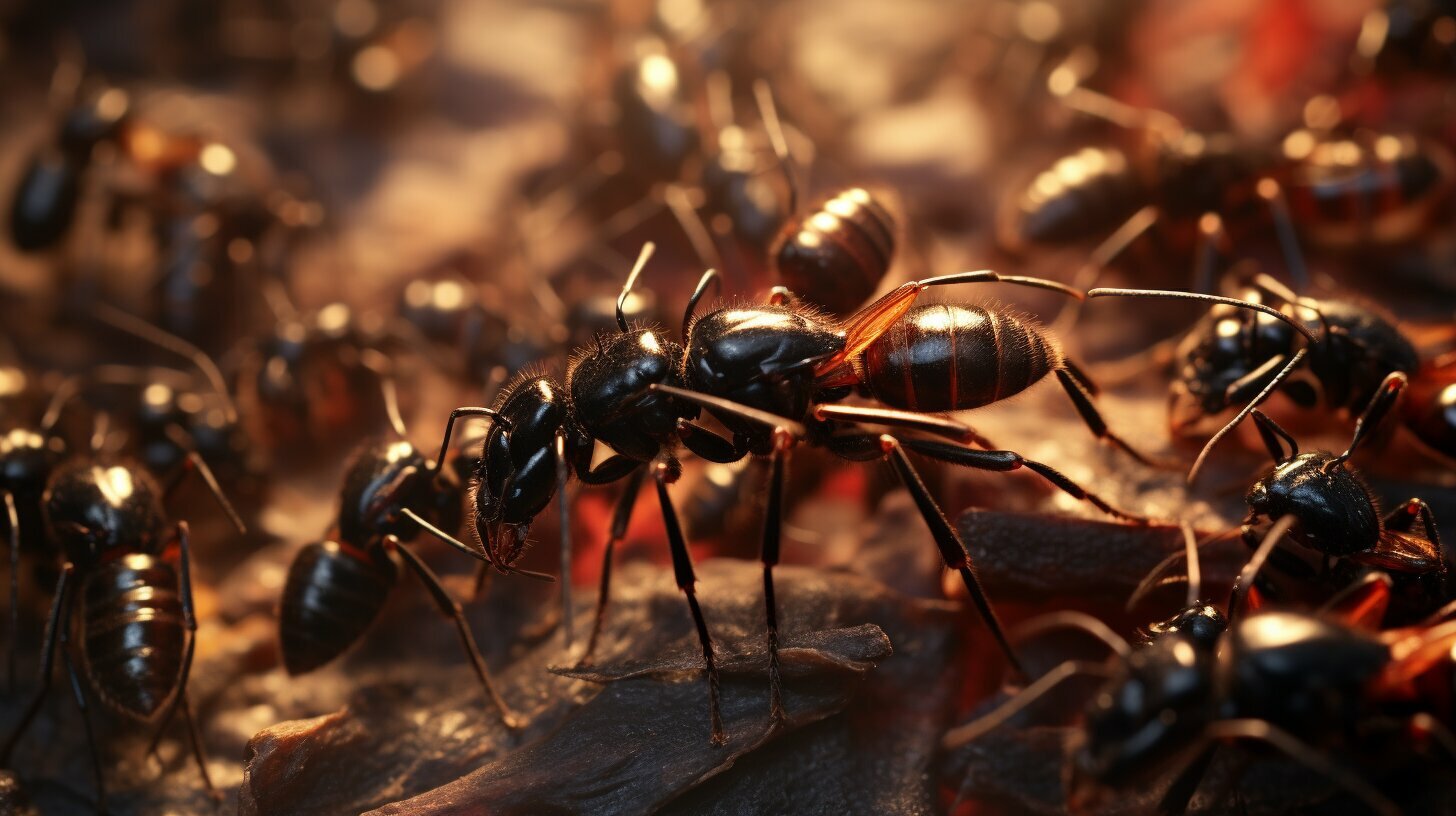Explore the Intricate Details of a Picture of a Queen Ant